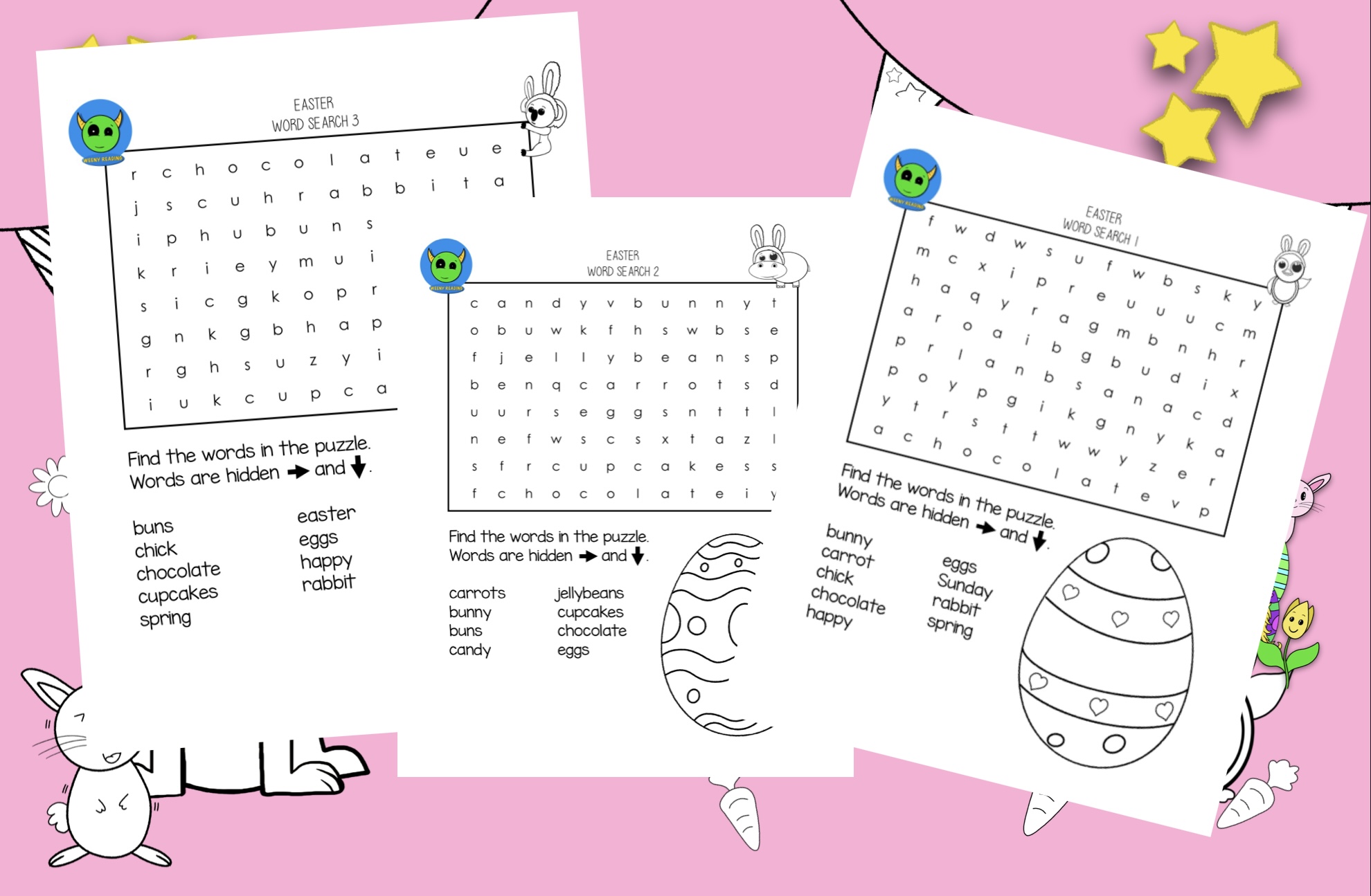 EASTER worksheets and activities – Liam Fitzpatrick